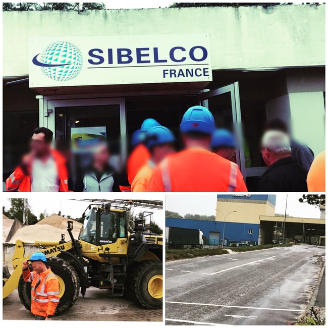Sur le terrain avec les salariés de Sibelco Group et de Norauto